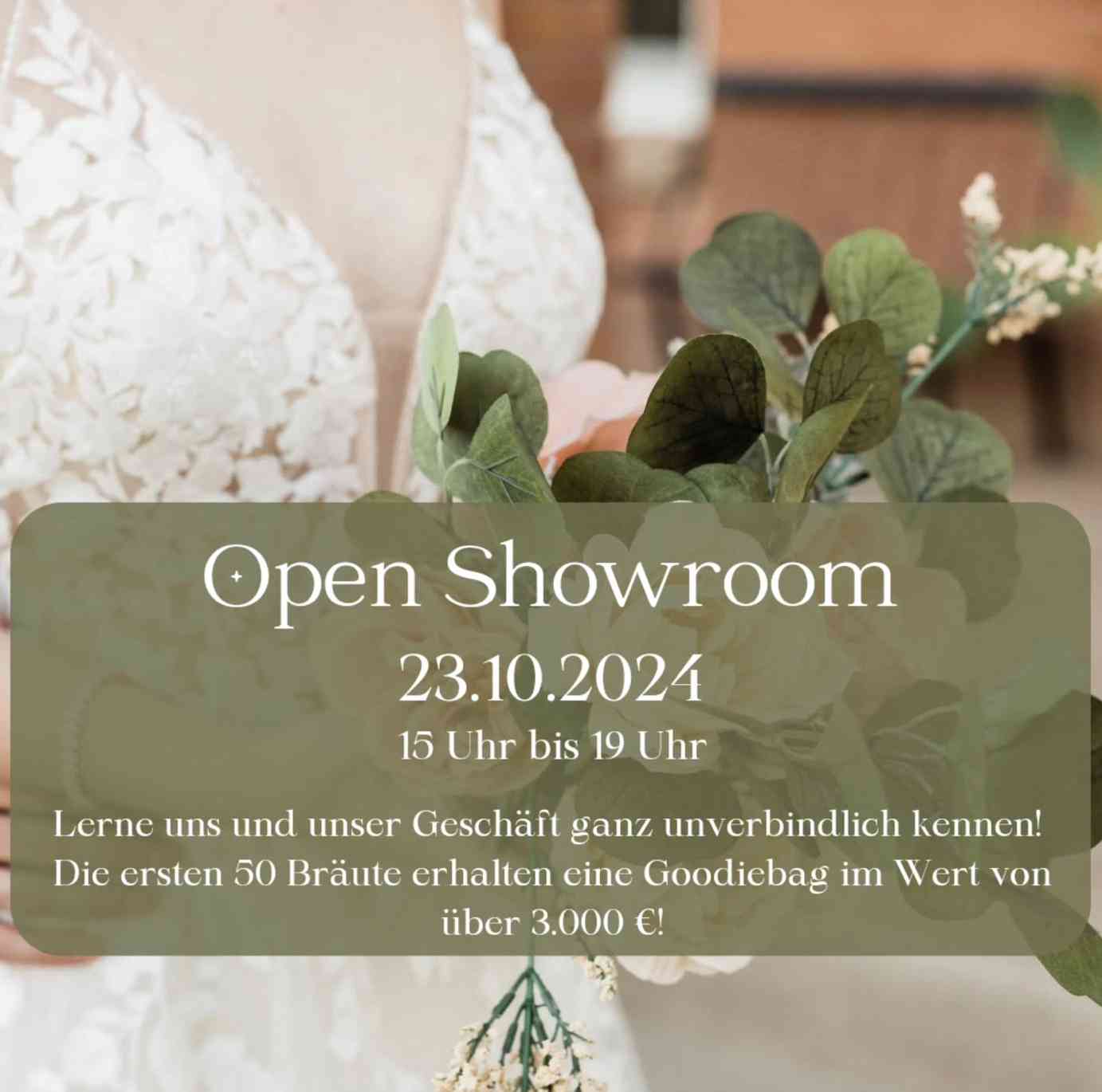 Open Showroom Brautboutique Neumuenster